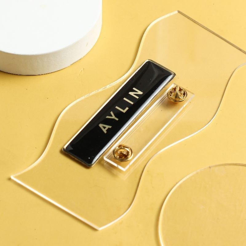 Brass Chest Nameplate Doctor Nurse Employee Teacher | Shopee Philippines