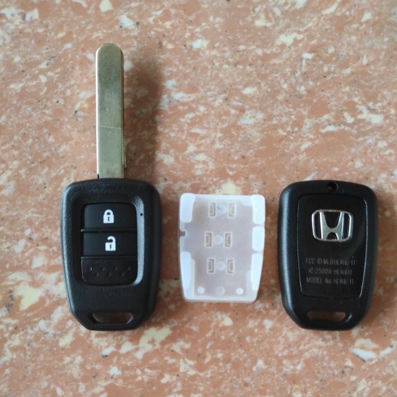 Original model honda brio / mobilio remote key casing key holder key ...