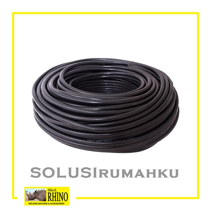 HITAM Welding Cable Black 25mm Welding Cable 25mm Flexible Inverter ...