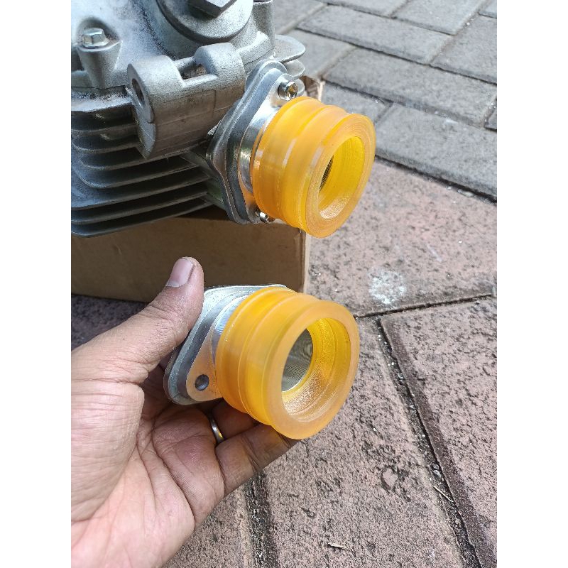 Intake manifold pwk Tiger (husus carburetor tilt right)MANIPOLD pwk ...