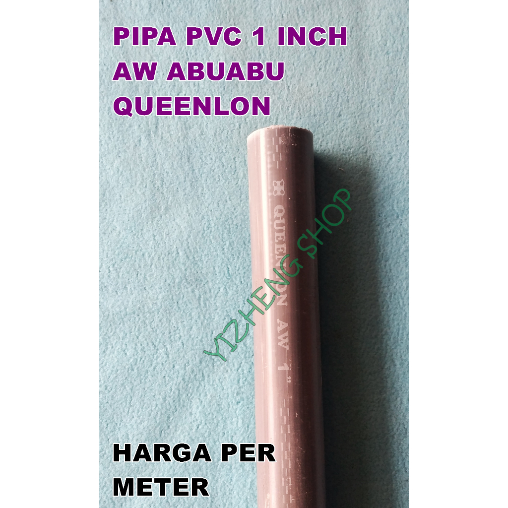 PVC PIPE 1 INCH AW QUENNLON GRAY 1 METER LENGTH | Shopee Philippines