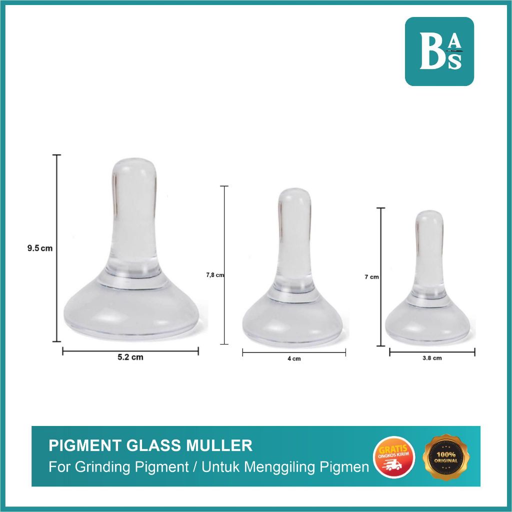 Pigment - Glass Muller | Shopee Philippines