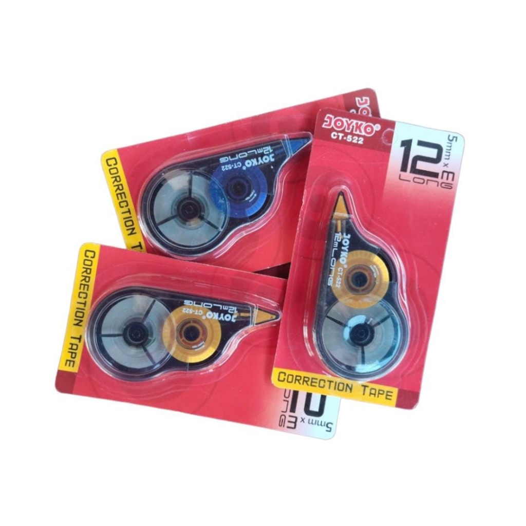 Dhio - Correction Tape Buttonscarves CT-522/Typex Paper Roll/Tip ...