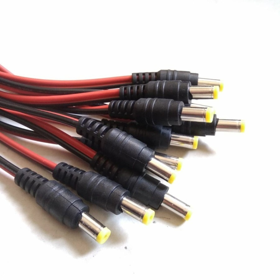 JACK DC MALE POWER SOCKET FOR CCTV - Cable Version | Shopee Philippines