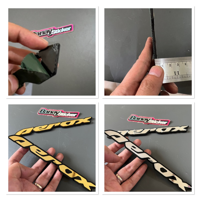 Acrylic AEROX Emblem ACRYLIC Emblem | Shopee Philippines