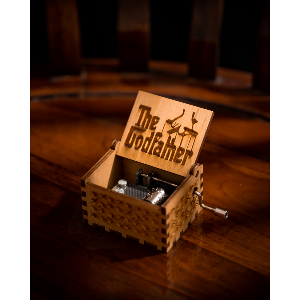 The Godfather Music Box Mechanical - Nostalgic Gift with Legendary Film ...