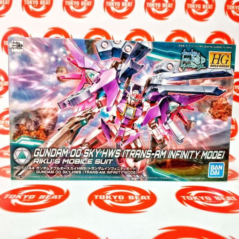 HG GUNDAM 00 SKY HWS (TRANS-AM INFINITY MODE) | Shopee Philippines
