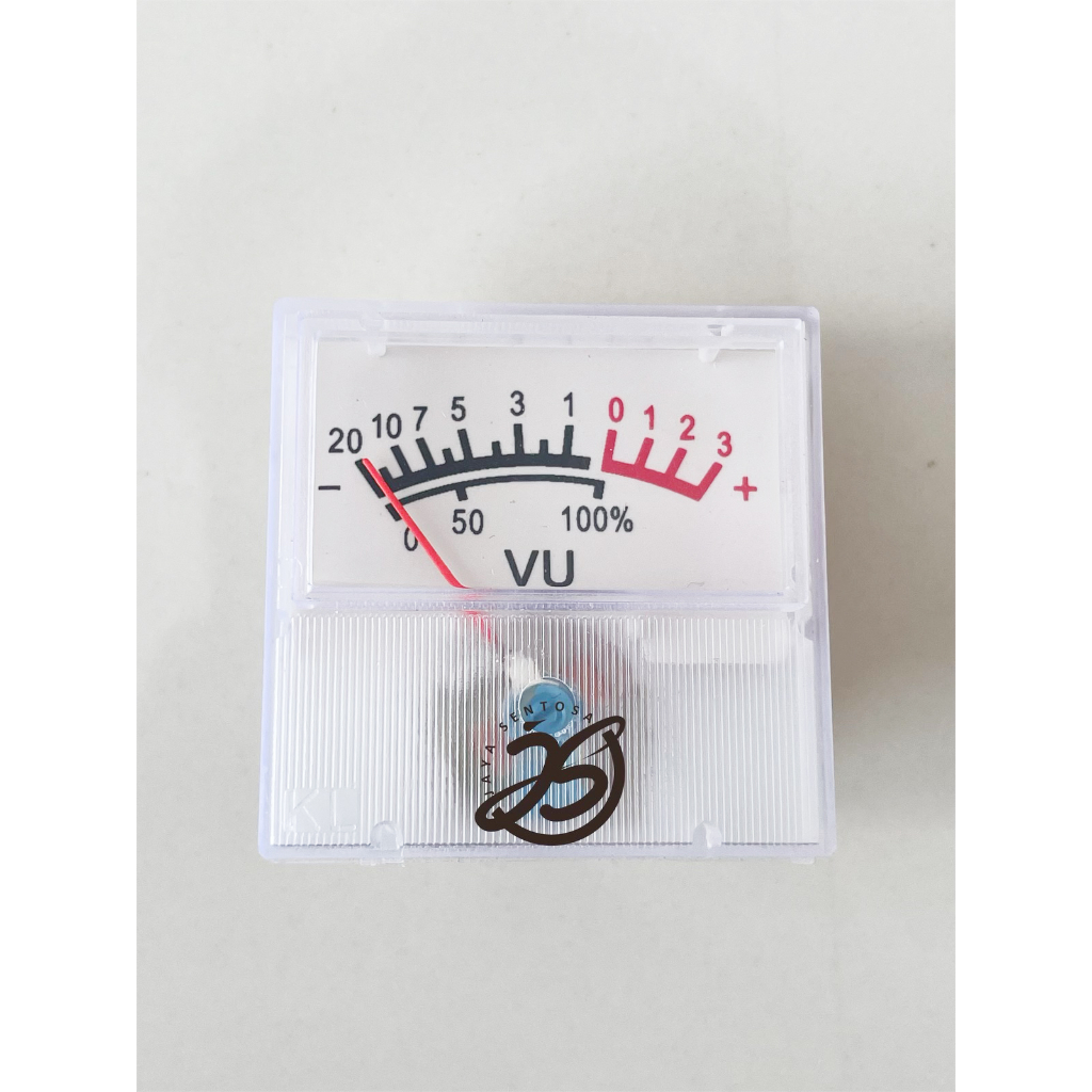 Vu METER 4cm VU METER ANALOG 4X4CM PANEL METER 4cm X 4cm | Shopee ...