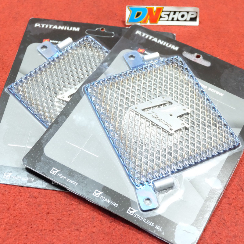Titanium p radiator Cover, vario 160 pcx 160 net model, original ...