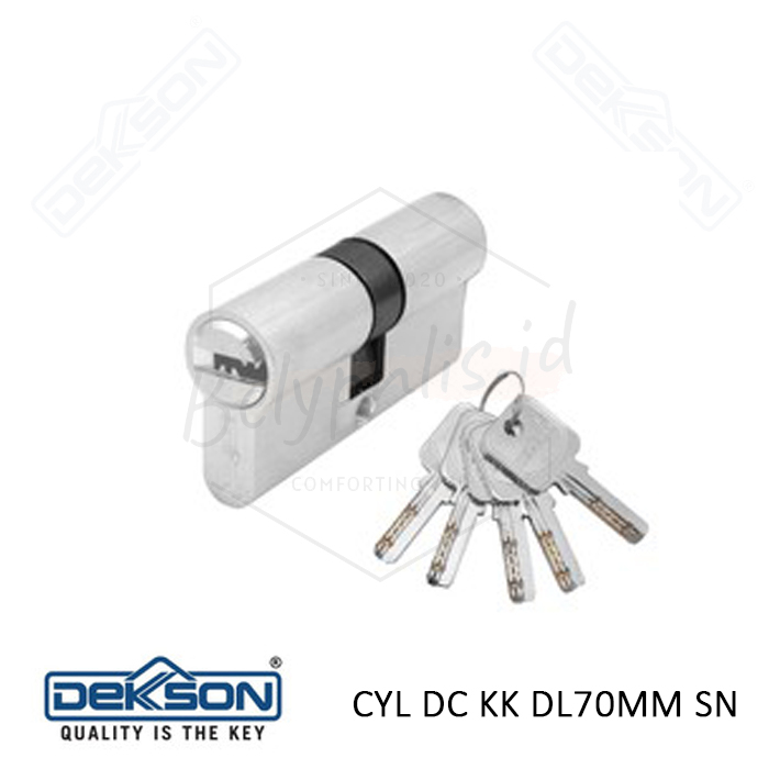 CYL DC KK DL70MM SSS | Double Cylinder Dekkson | Computer Key | Shopee ...