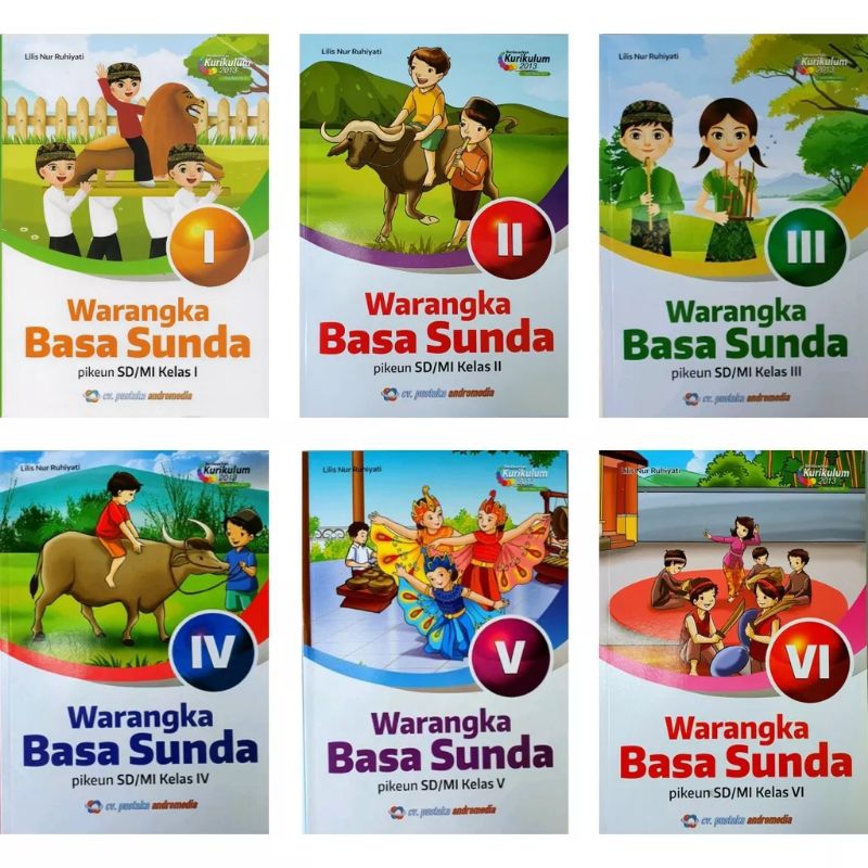 Sundanese Base Frame Book Class 1 2 3 4 5 6 Curriculum 2013 | Shopee ...