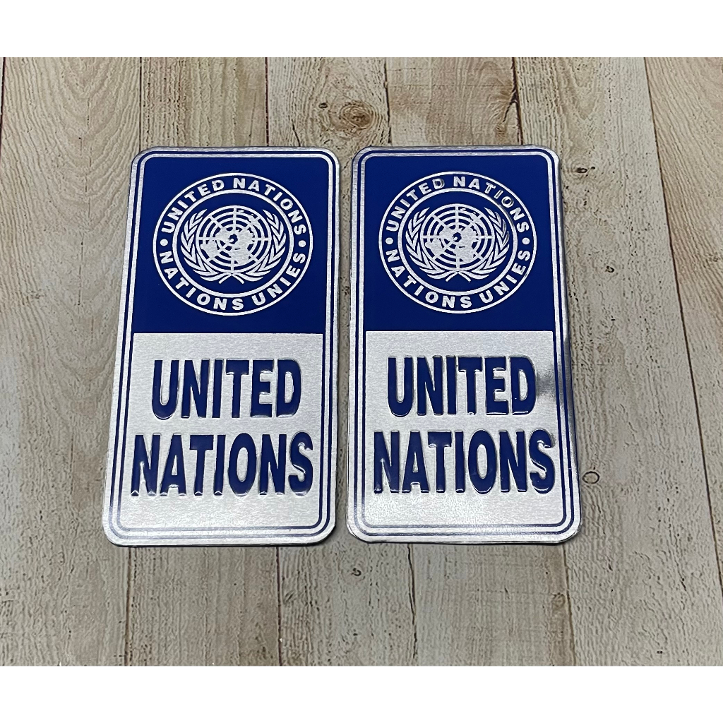 Pbb Plate Stickers - Plate Stickers - United Nations PBB Stickers ...