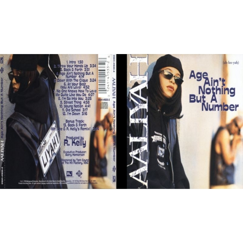 Aaliyah cd album age Aiueo nothing but a number 1994 | Shopee Philippines