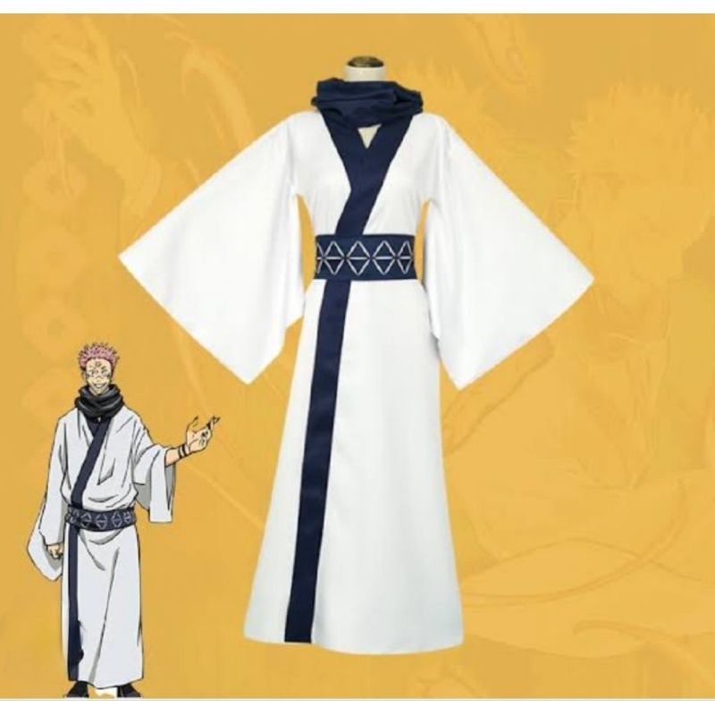 Costume robe sukuna jujutsu kaisen itadory yuuji | Shopee Philippines
