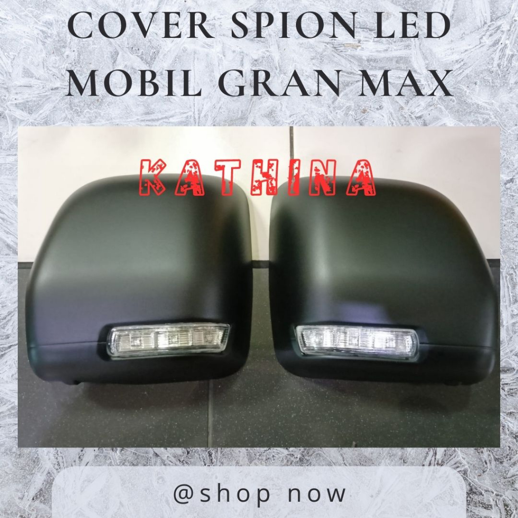 HITAM Daihatsu Gran Max Car Rear View Mirror Cover Grand Max LED Cover ...