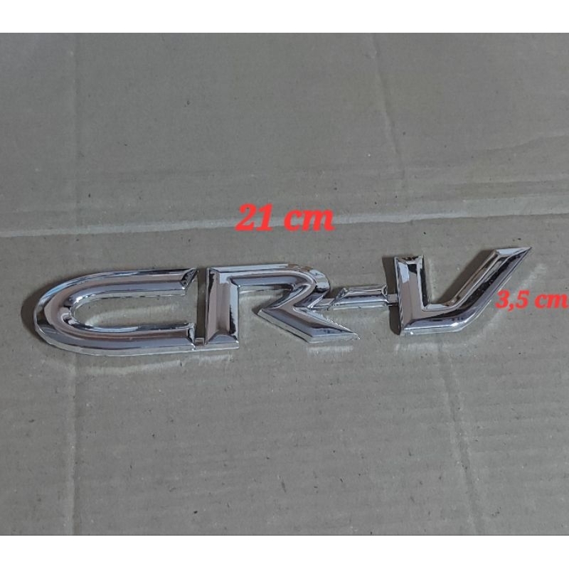 Crv Gen 2 Sticker Logo Emblem. Chrome Chrome | Shopee Philippines