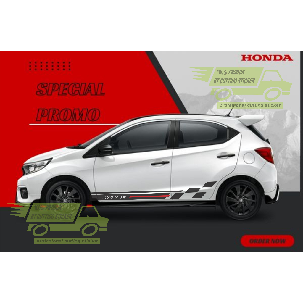 Brio22 Car Sticker honda brio Sticker Car Sticker brio cutting Sticker ...