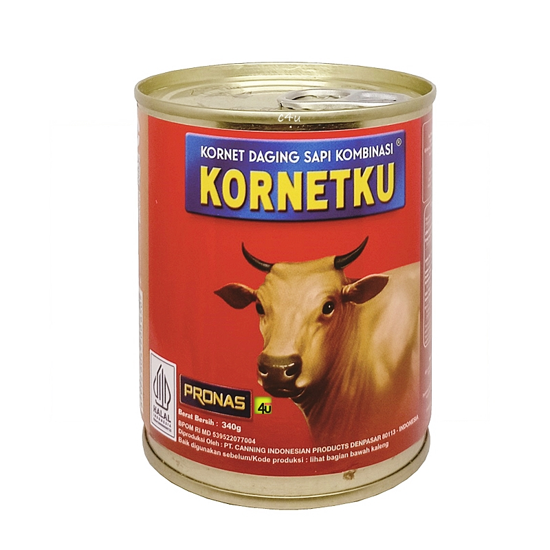 Pronas KORNETKU - Combined Beef Kornet - 340 gr | Shopee Philippines