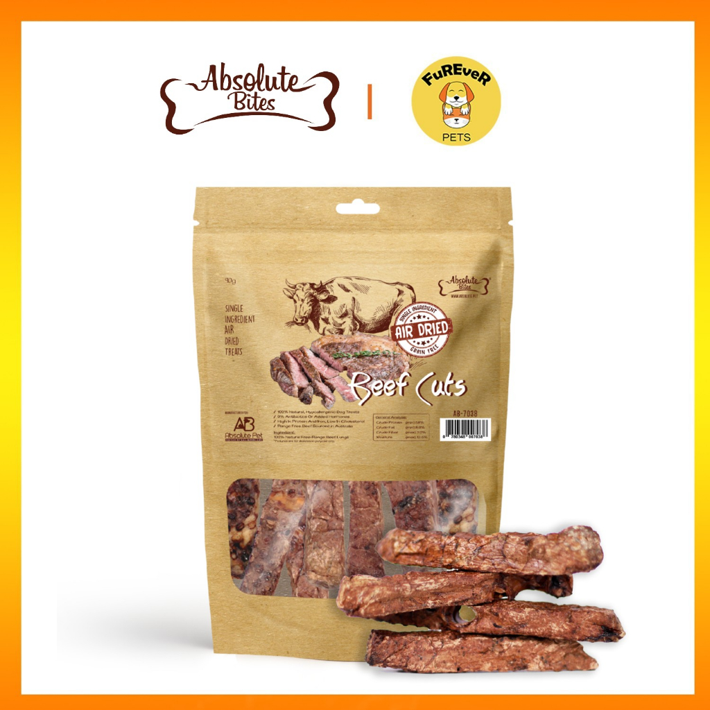 Absolute Bites Air Dried Beef Cuts Dog Snack | Shopee Philippines