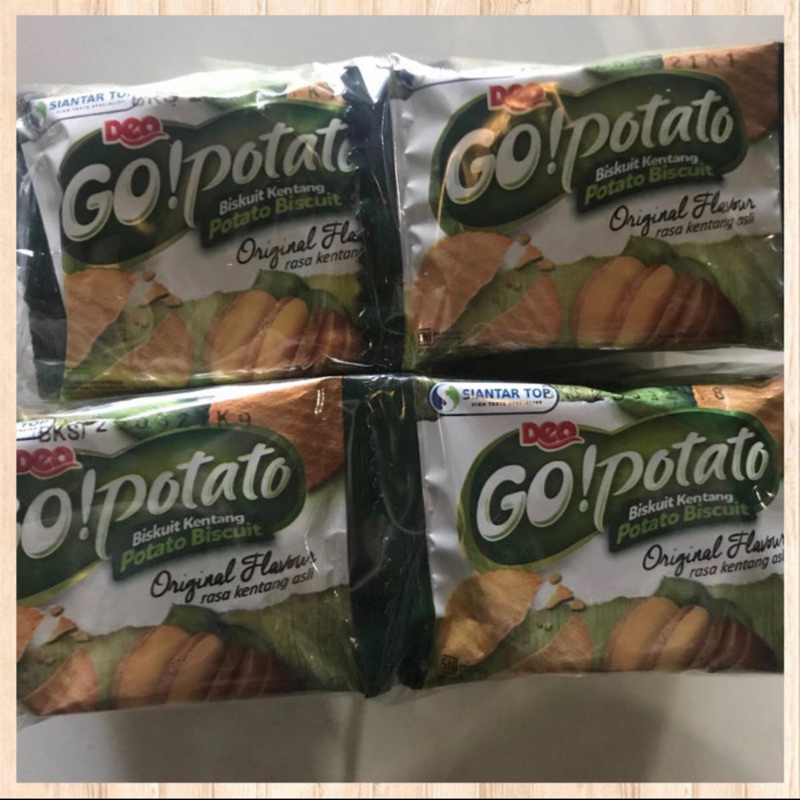 Go potato biscuits contain 20 pcs | Shopee Philippines