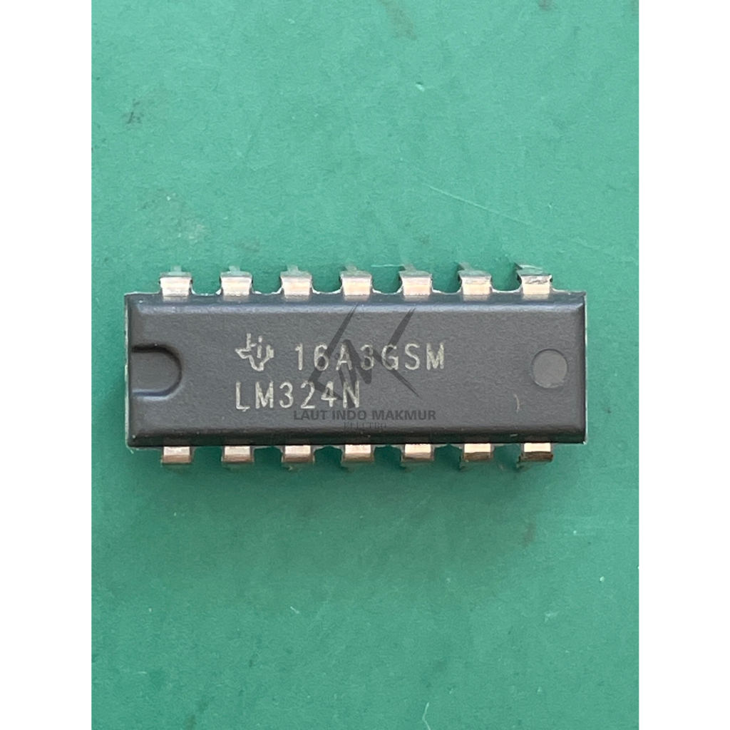 5 PCS LM324 TEXAS INSTRUMENT ORIGINAL IC LM324N ORIGINAL LM 324N ...