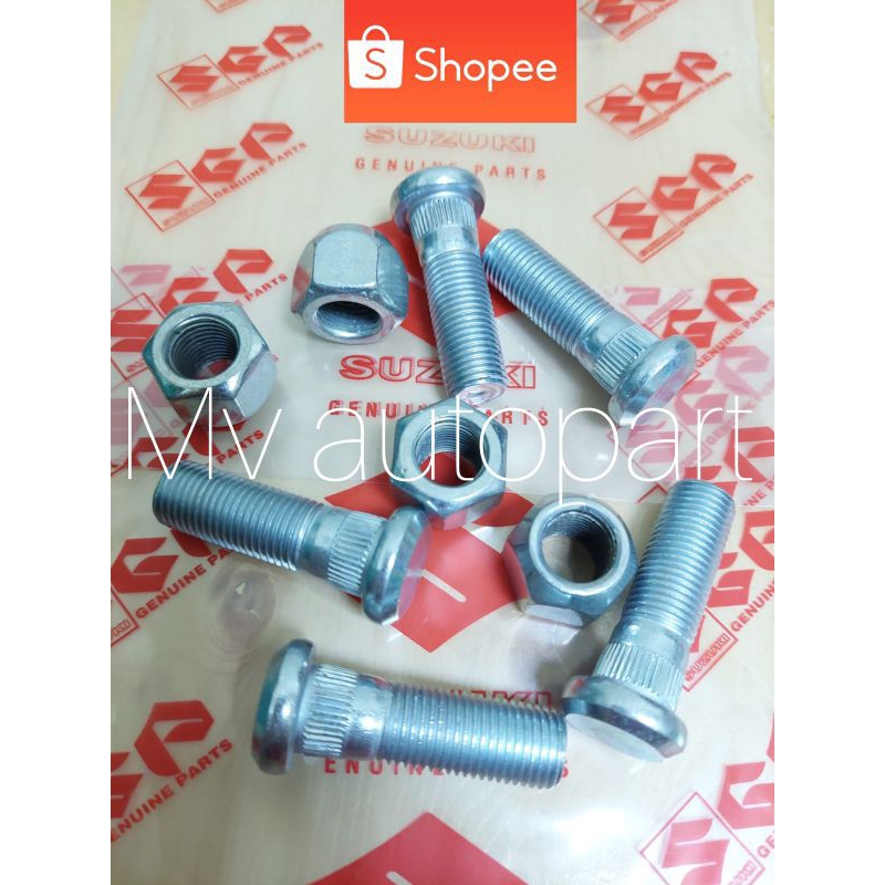 Original Suzuki New Carry Pick Up / Mini Bus wheel bolts | Shopee ...