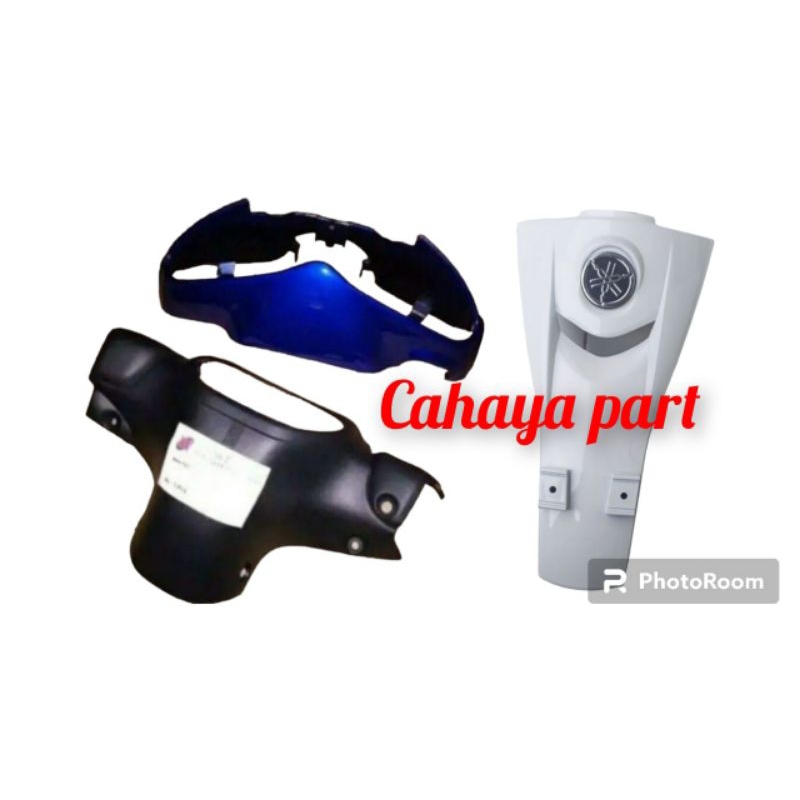 Front REAR STOP BATOK PLUS FRONT CHEST SHIELD Yamaha Jupiter Z lama ...