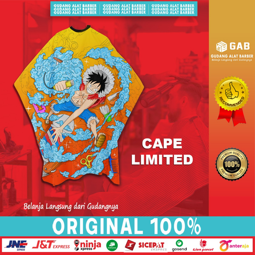 Cape Custom Barbershop & Salon / Luffy Barber Haircut Kip Sarong ...