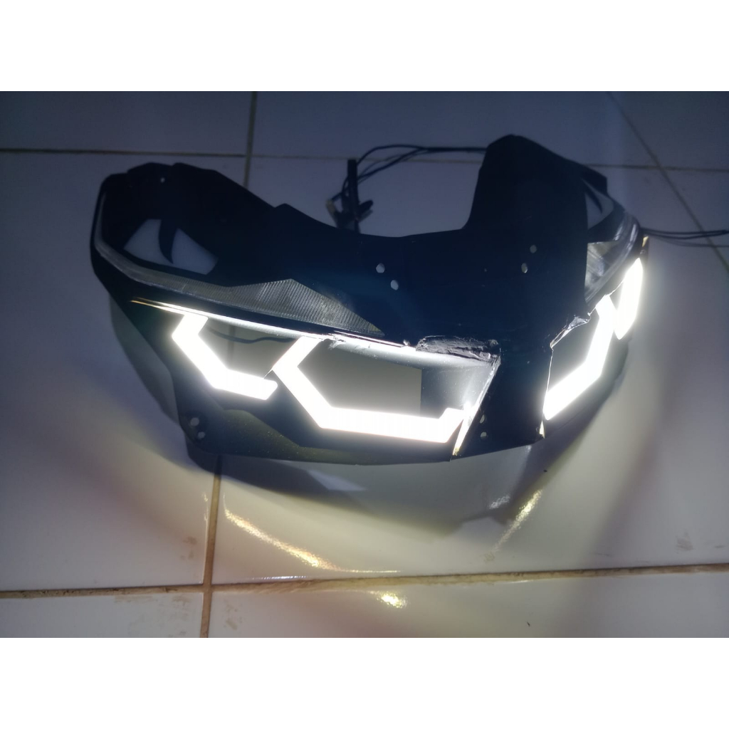 Frame DRL light Honda click 125/150 v1 and v2 BMW model. Hexa frame ...