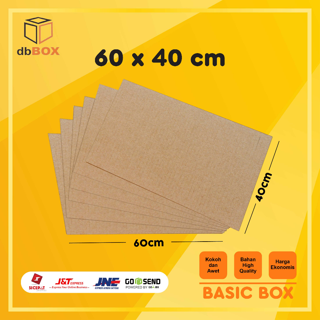 CARDBOARD SHEET 60 x 40 SINGLE WALL CORRUGATED SHEET PLAIN NEW | Shopee ...