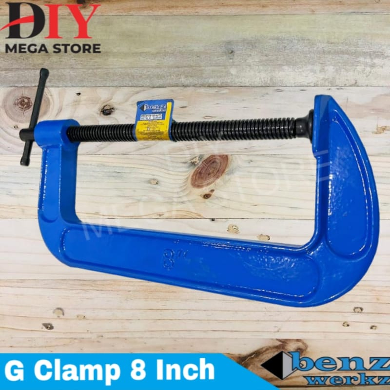G clamp 8 inch wood vise clamp G clamp 8" benz werkz BZ-9066 Benz 8 ...