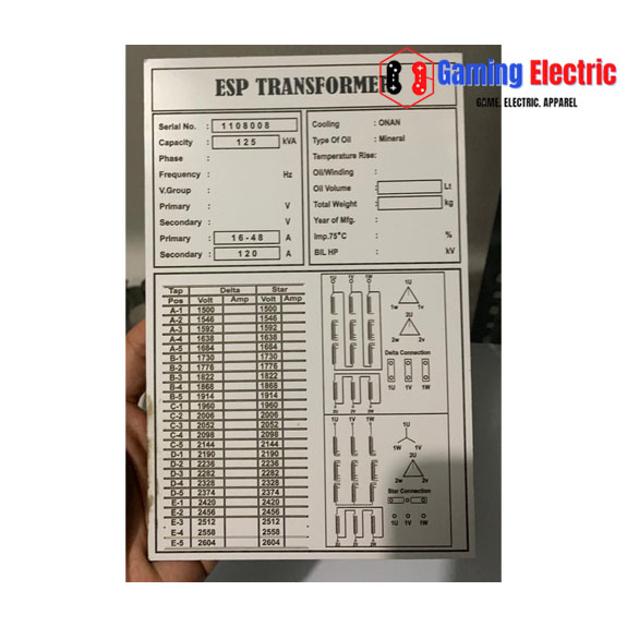 Name Plate Engraved Transformer 13x20cm / Name Tag Transformer | Shopee ...