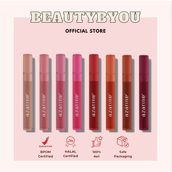 Azarine Velvety Lippie Cream Lip Matte-Lipstick | Shopee Philippines