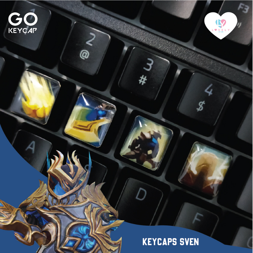 Keycaps PBT Dota 2 Sven Ability | GO KEYCAPS | Shopee Philippines