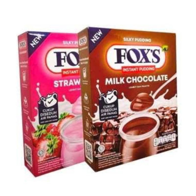 Fox's Instant Pudding Strawberry and chocolate (160g) | Shopee Philippines