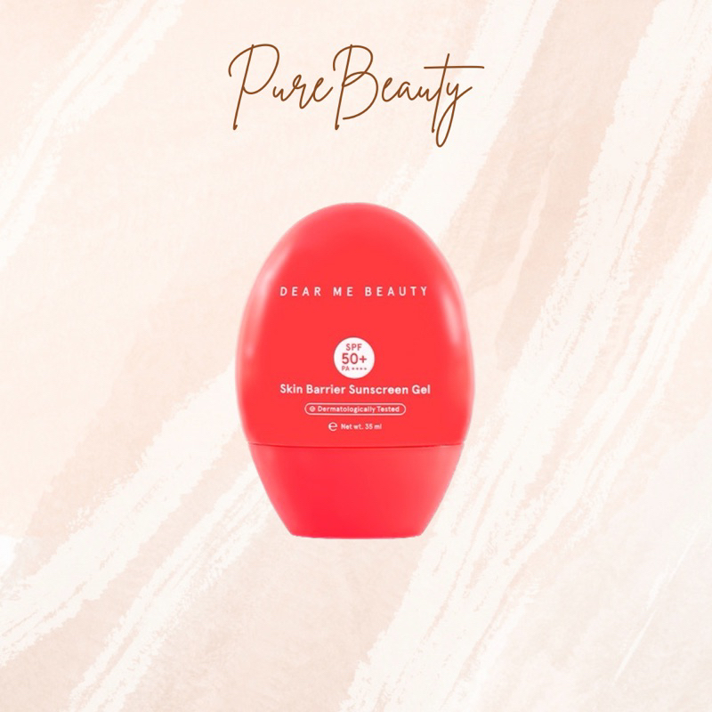 Dear Me Beauty Skin Barrier Sunscreen Gel SPF 50 PA++++ (35gr) | Shopee ...