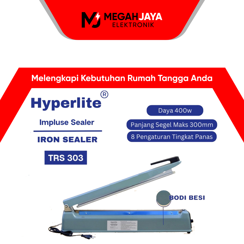 Impulse SEALER/Plastic Adhesive PRESS Tool 30cm TRS 303 (Official ...