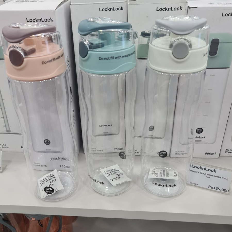 Locknlock Exclusive Curve Water Bottle 750ml - HAP690 | Shopee Philippines