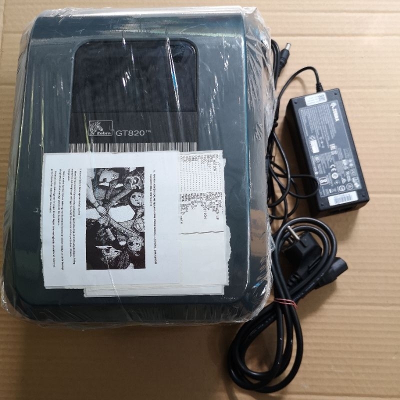 Zebra GT820 Direct Thermal Barcode Label Printer GT-820 / GT 820 Zebra ...