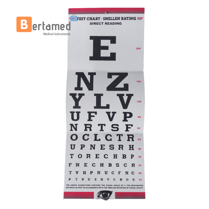 MATA Trial Chart Eye Eye Test Paper/ | Shopee Philippines