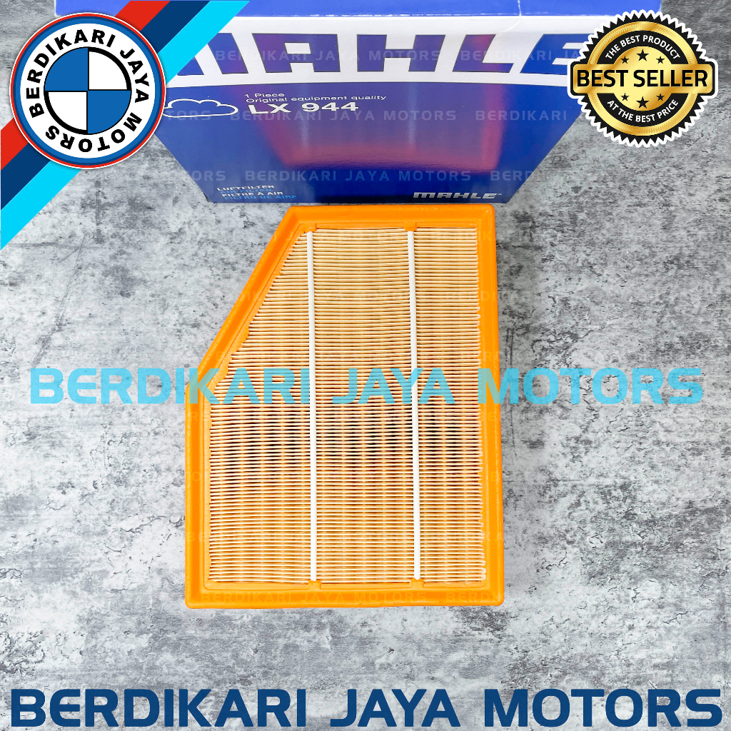 AIR FILTER LX944 LX 944 E60 M54 N52 SERIES 5 ORIGINAL MAHLE | Shopee ...