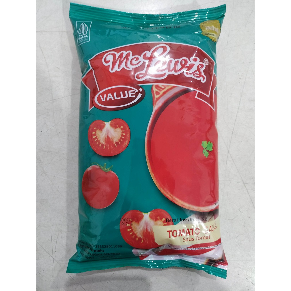 Mc Lewis Tomato Sauce / Tomato Sauce Value 1Kg | Shopee Philippines