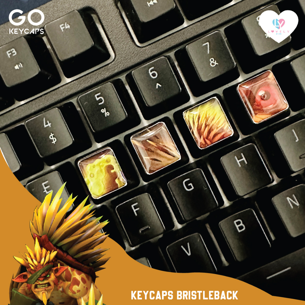 Keycaps PBT Dota 2 Bristleback Ability | Go KEYCAPS | Shopee Philippines