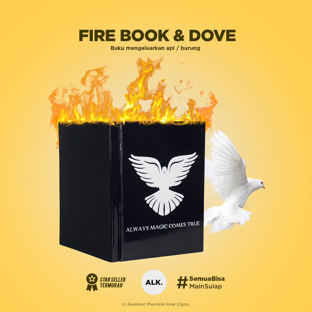 Dove and Fire Book - Fire out Book - bird out Book - Fire and bird Book ...