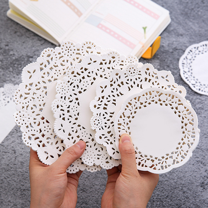 1 Sheet Doily Doilies Lace Paper/Lace Paper Craft DIY Scrapbook ...