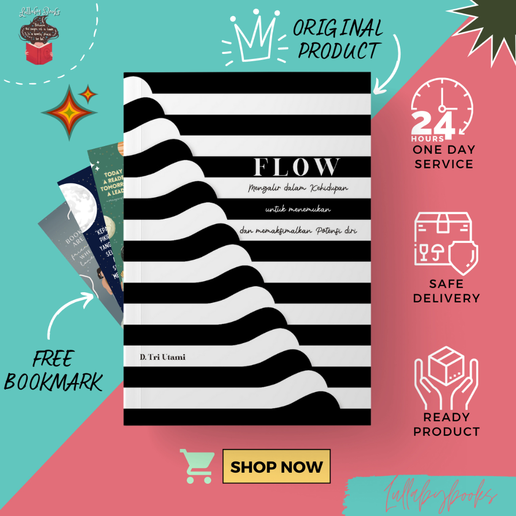 Personal Development Book: FLOW FLOW FLOW In Life | Shopee Philippines