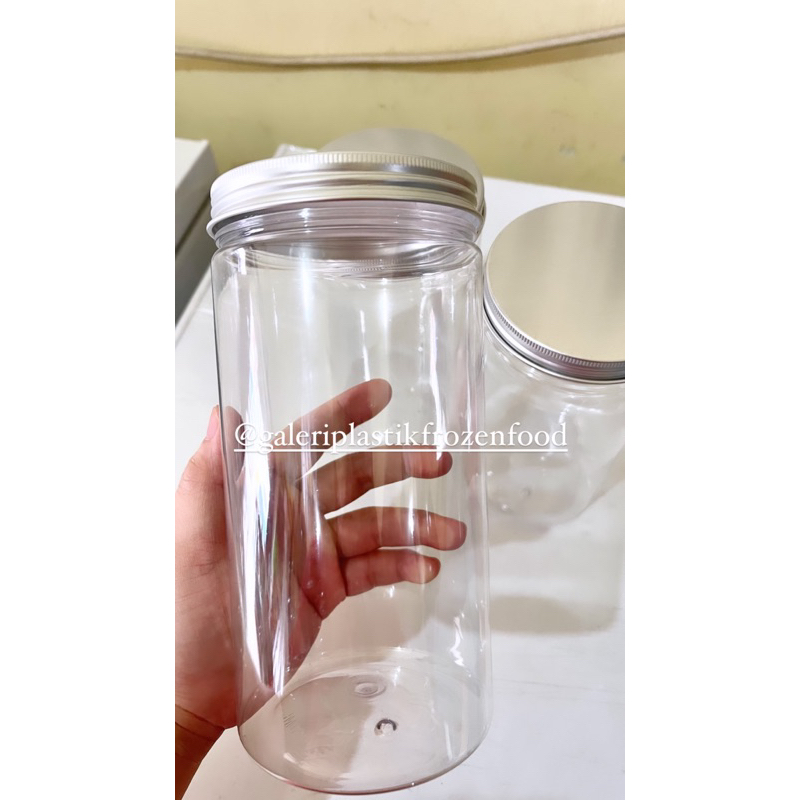 Silver Lid Plastic Jar ~ FROZEN FOOD PLASTIC GALLERY | Shopee Philippines