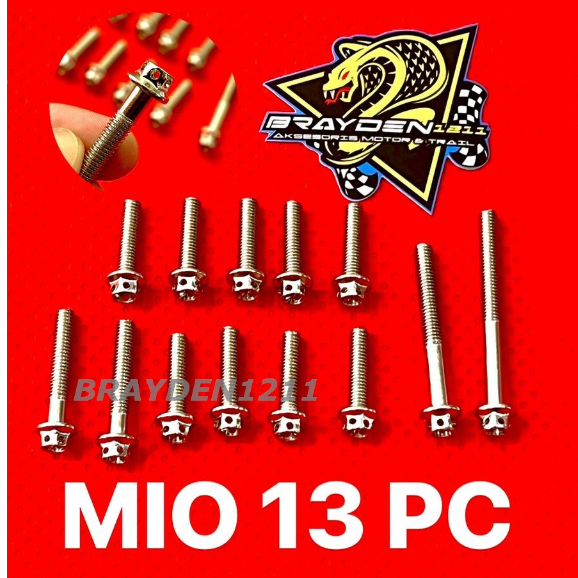 MIO CVT BOLT / MIO SOUL CVT PROBOLT BOLT | Shopee Philippines