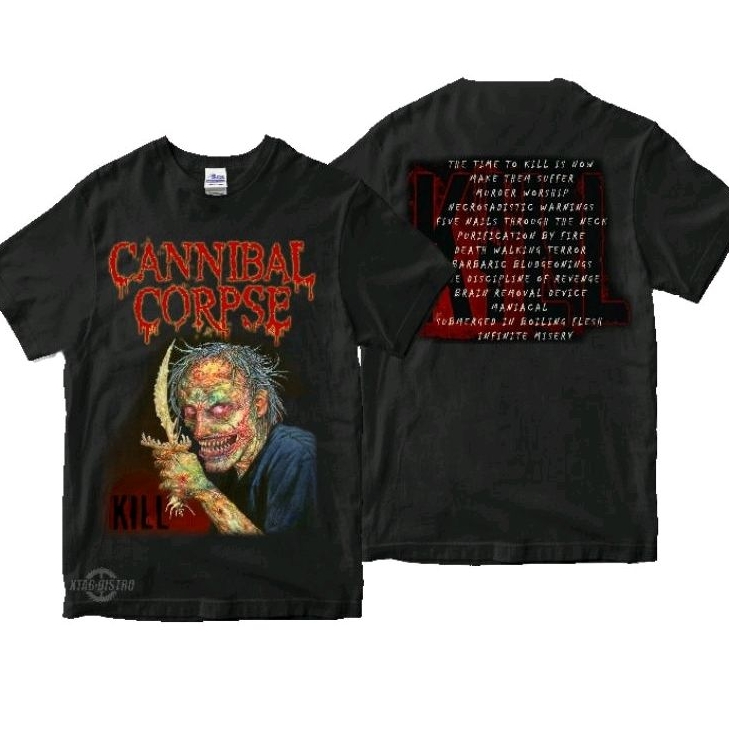 Cannibal CORPSE KILL Premium tshirt death metal kaos band metal ...