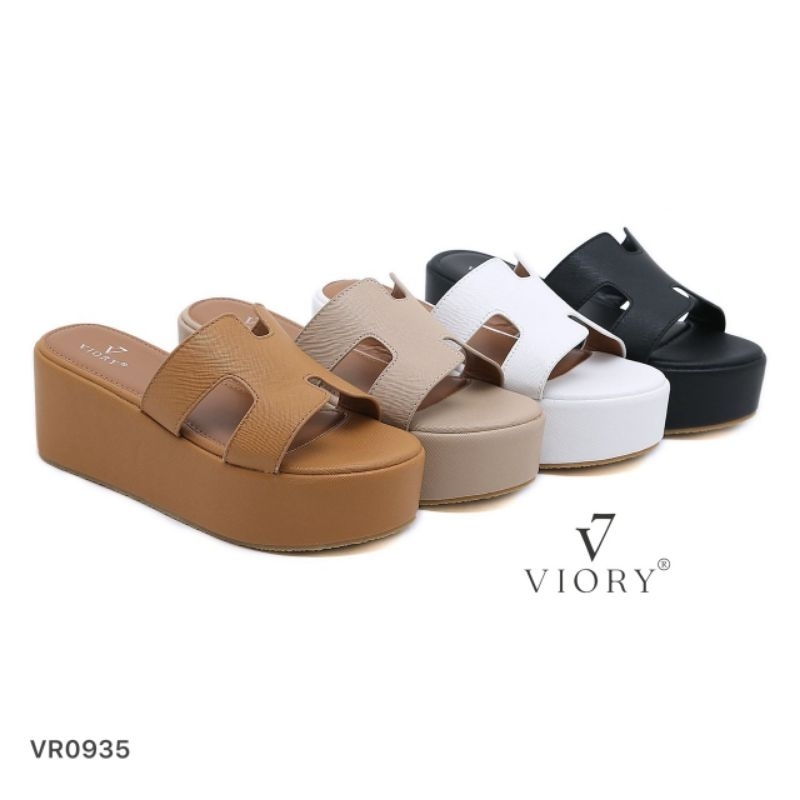 VIORY Wedges Sandals Shoes VR0935 | Shopee Philippines